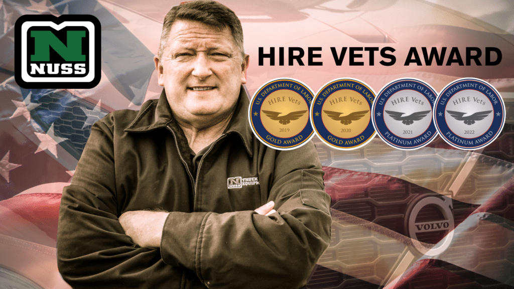 U.S. Department of Labor Presents Nuss Truck & Equipment HIRE Vets ...