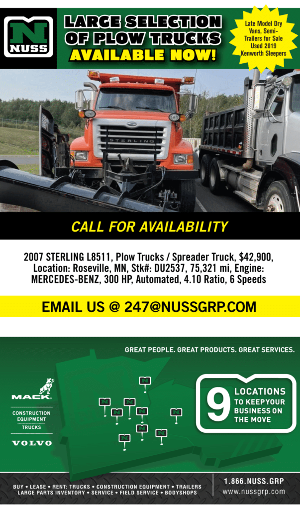 Huge Inventory Sale - Nuss Truck & Equipment